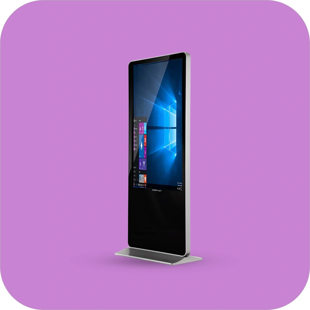 High-Resolution LED Kiosk Displays For Spa Centers