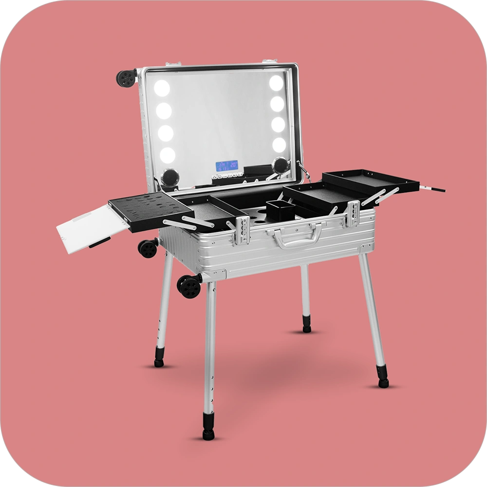Portable Makeup Stations & Tables | Easy Setup
