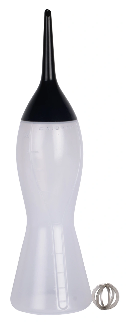 Cricket Color Cocktail Bottle with Wire Whisk Ball