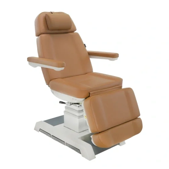 Light Camel Marco Electric Medical Spa Treatment Chair/Table (With Swivel)